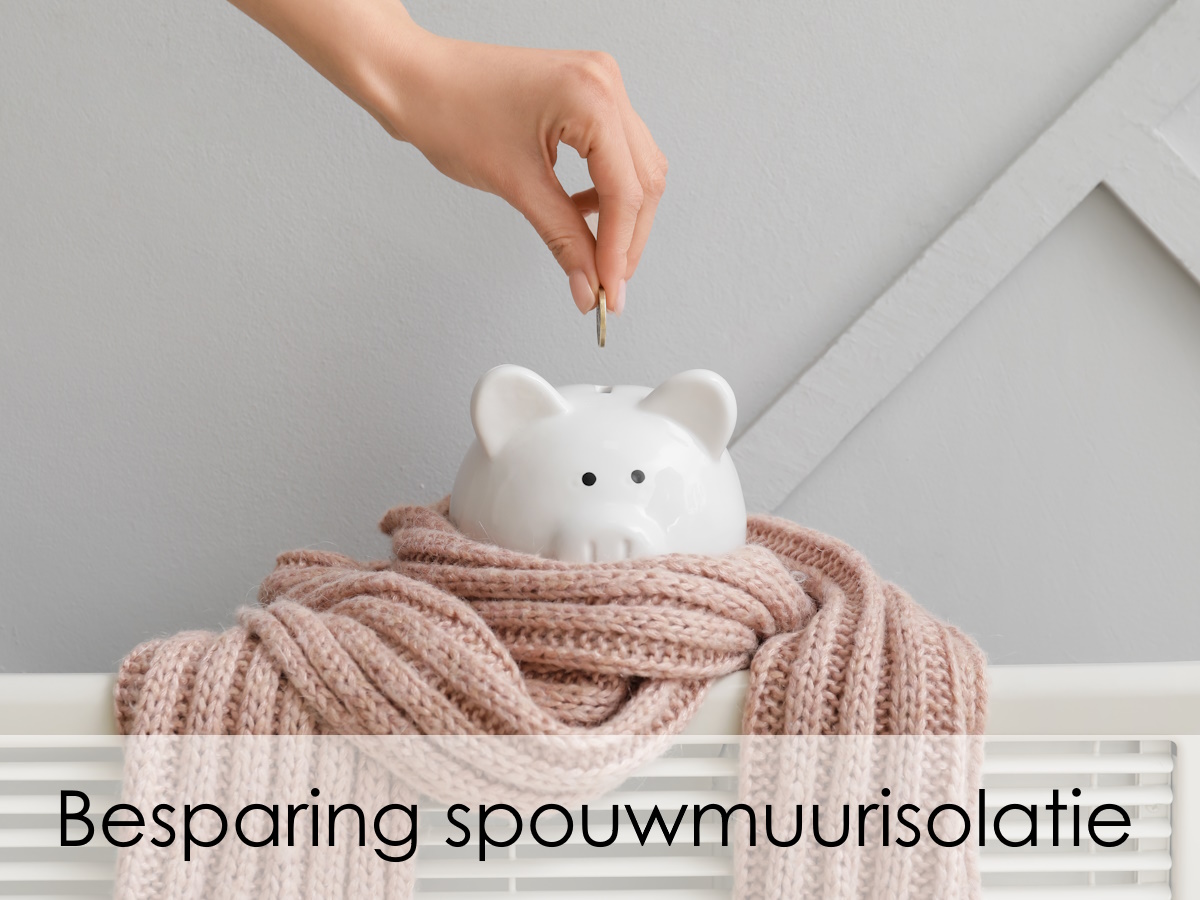 Besparing spouwmuurisolatie – Jaarlijks besparen