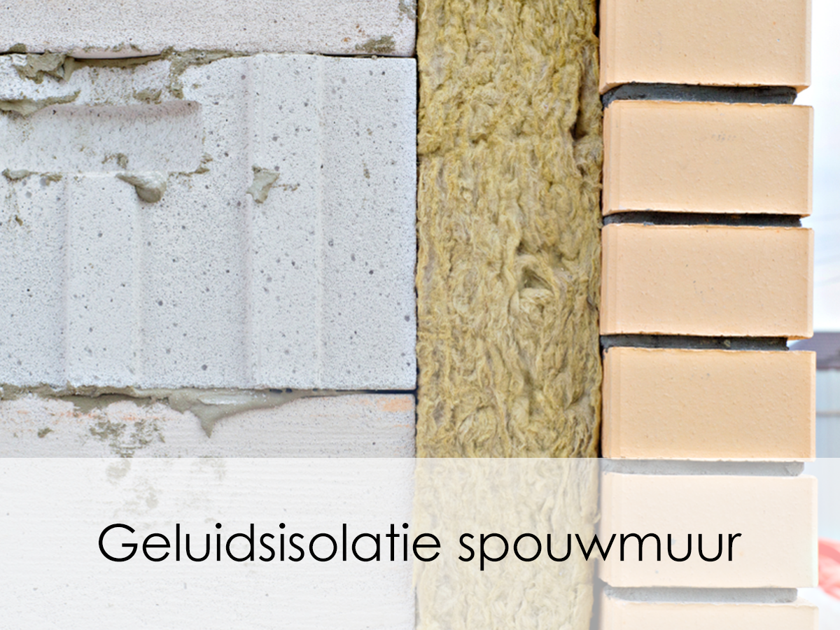 Geluidsisolatie spouwmuur – verschillende soorten spouwmuurisolatie